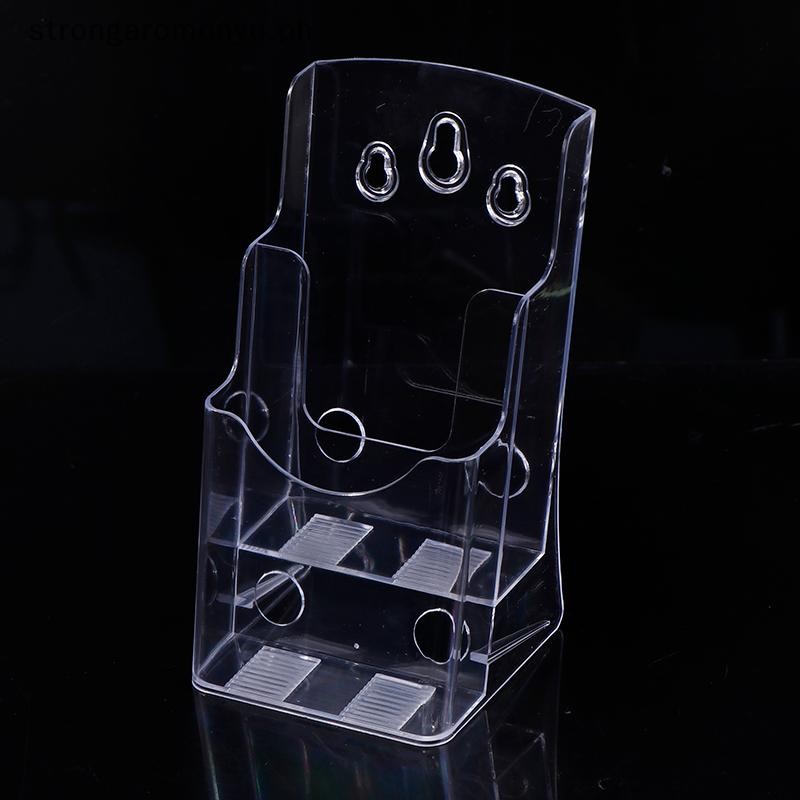 strongaromonyu 1Pc Convenient Acrylic A6 Brochure Holder Flyer Display ...
