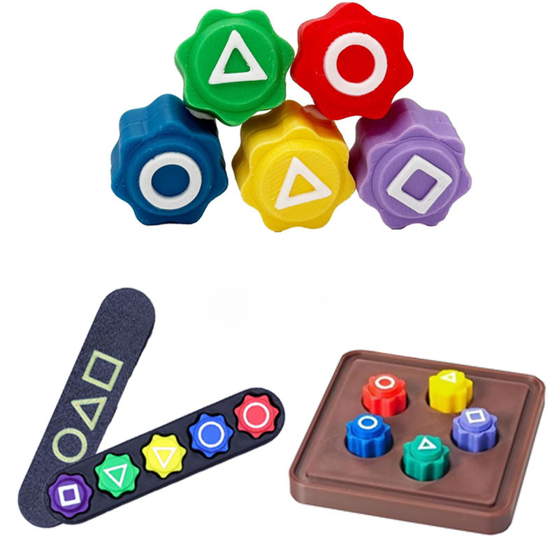 2025 Gonggi Game 3D Print Squid Game Gong Gi Toy Game Jack Stone Gongi ...