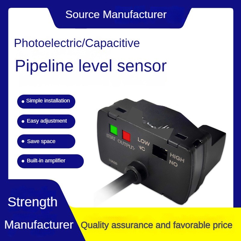 Non-contact Photoelectric Capacitive Pipe Liquid Level Sensor Water ...