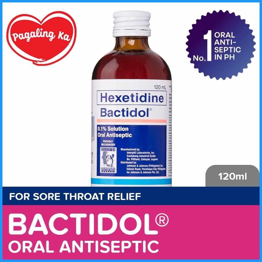 Bactidol^p@Oral`I]Antiseptic}s?Gargle)Z>120ml:)k>itchy)N>throat,)B>)L ...