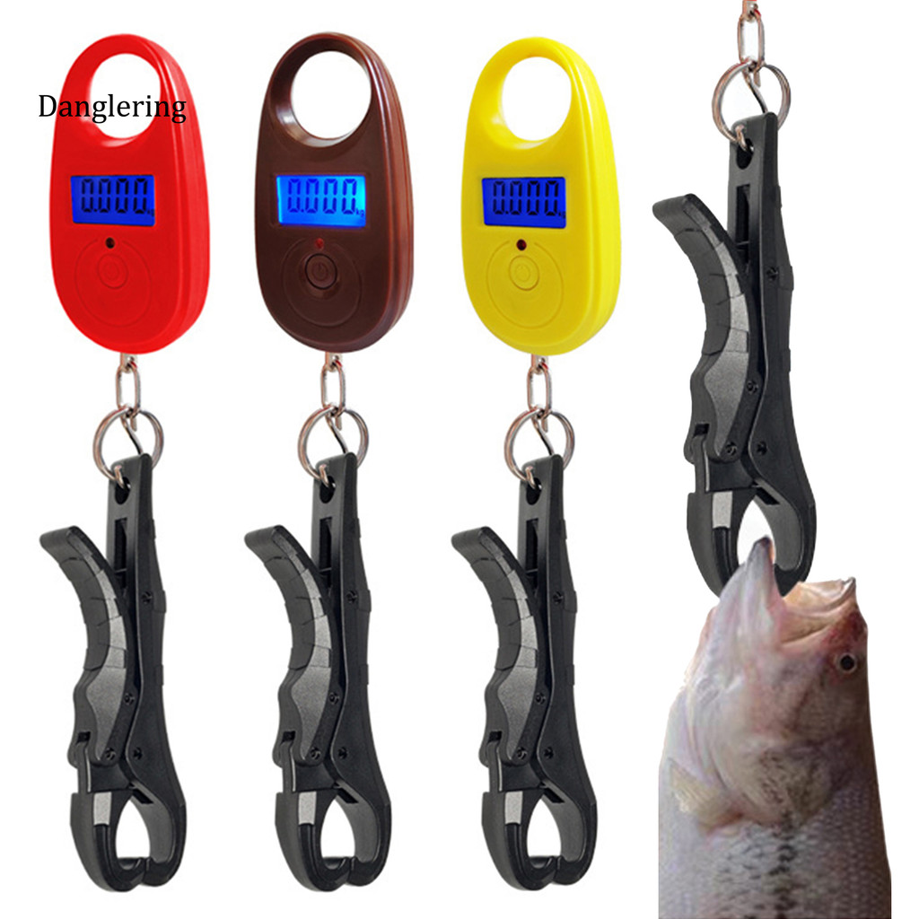 DGL Mini Fish Gripper with 25Kg Electric Scale Mouth Lip Grabber with ...