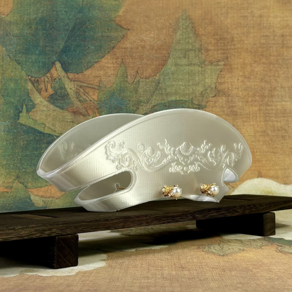 3d Printing Ladies Hair Crown Chinese Antique Simple Corolla | Shopee ...