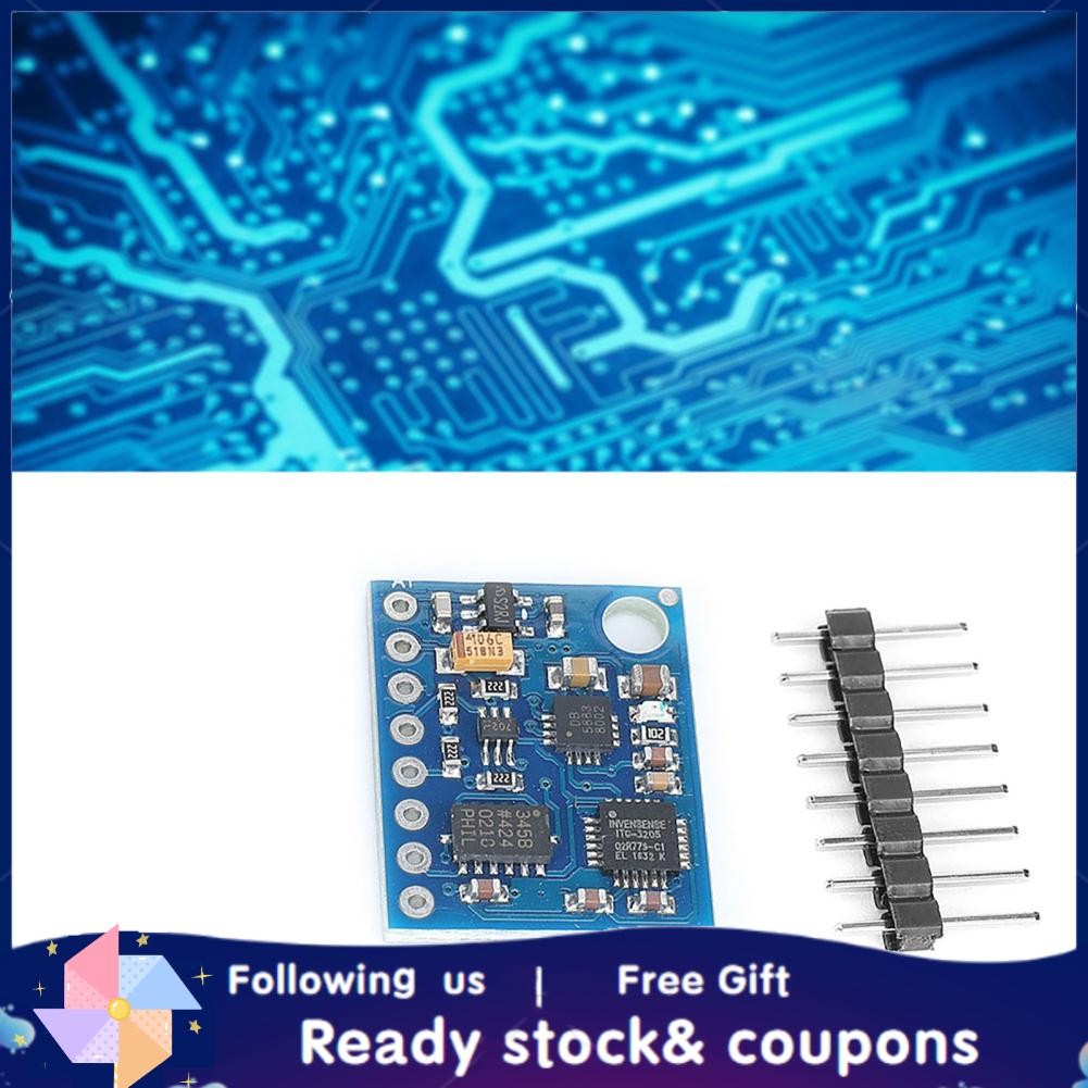 Xiyijia Fouraxis Control Sensor Kit ITG3205 3 Axis Gyroscope + ADXL345 Accelerometer HMC5883L ...