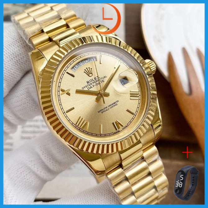 rolex watch for man Men's Watch Weekly calendar series Luxury automatic ...