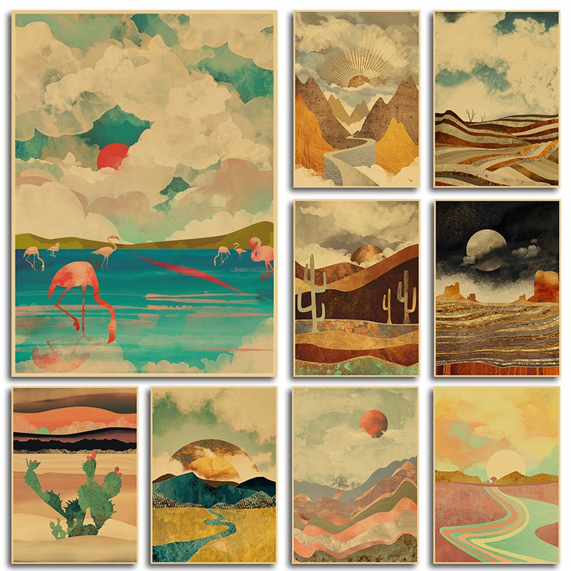 Artistic Style Creative Comics, Natural Scenery, Beautiful Pictures ...