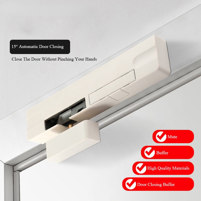 BEJIALE Door Barrier Buffer Wooden Door Flat Door Open Invisible Door Household Door Close Mute ...