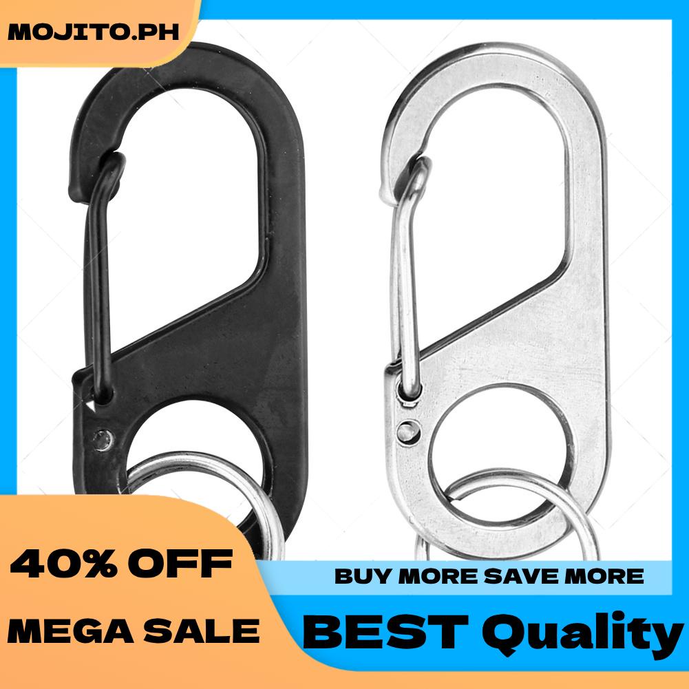 MOJITO 8 Shape Carabiner Molle Backpack Hanger Buckle Climbing Snap ...