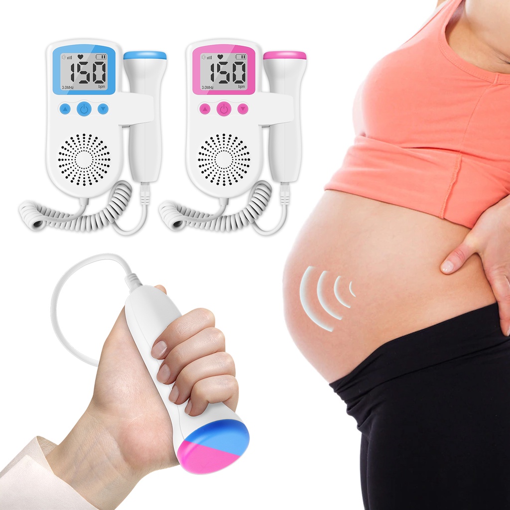Non Radiative Bluetooth Home Ultrasound Doppler Fetal Heart Rate ...