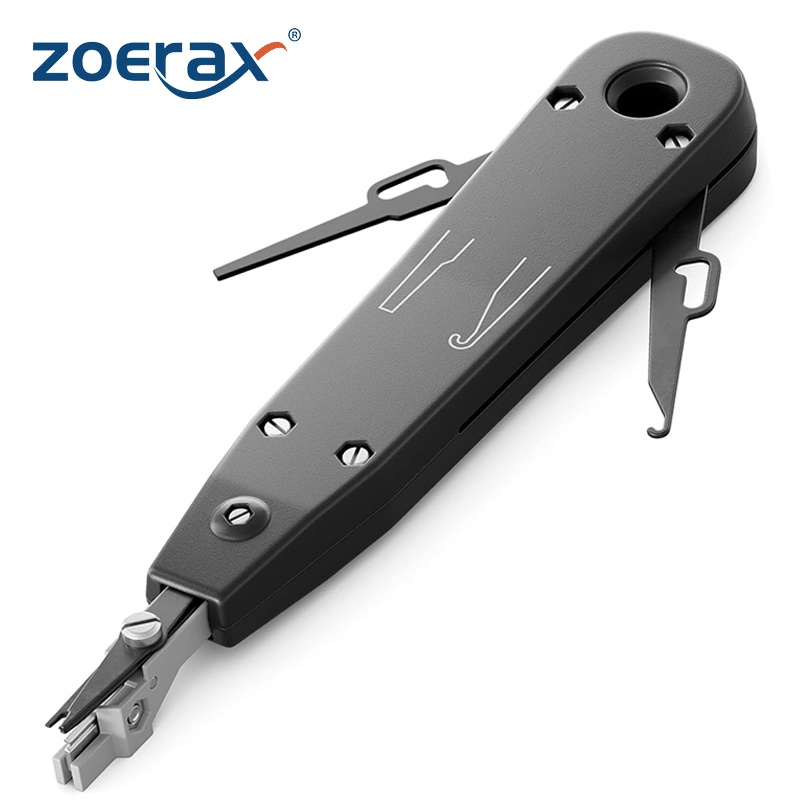 ZoeRax Punch Down Tool, Multifunction Krone Type IDC/Network Wire Cat5 ...