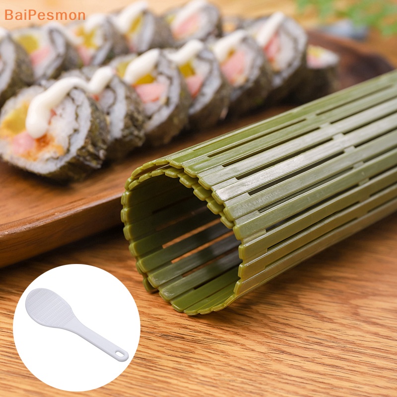 [BaiPesmon] Large Green Plastic Sushi Tool Kimbap Sushi Roll Diy ...