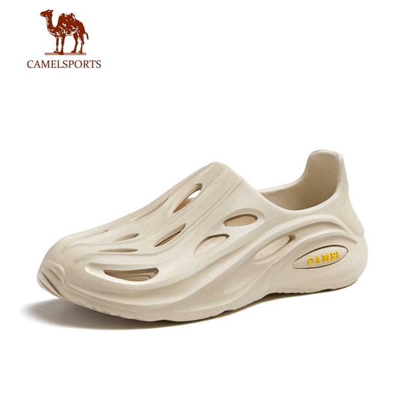 CAMEL SPORTS Hollow Sports Sandals Soft Bottom Beach Slippers Non-Slip ...