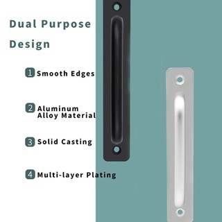 Modern Door Handle For Main Door Aluminium Alloy Door Handles Pulls For ...