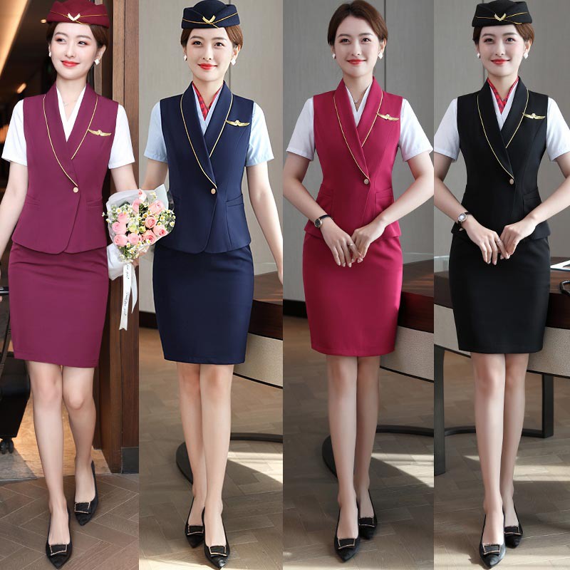 Shopping Mall Counter High-End Brand Suit A88 Flight Attendant Uniform ...