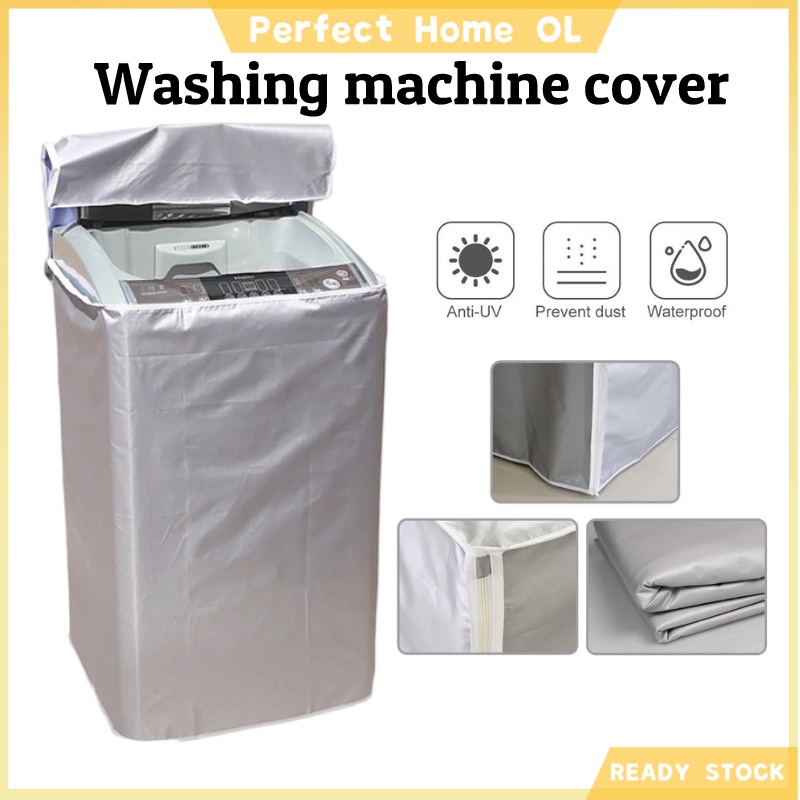 Washing Machine Cover S/M/L/XL Waterproof Dustproof Protector Cover for ...