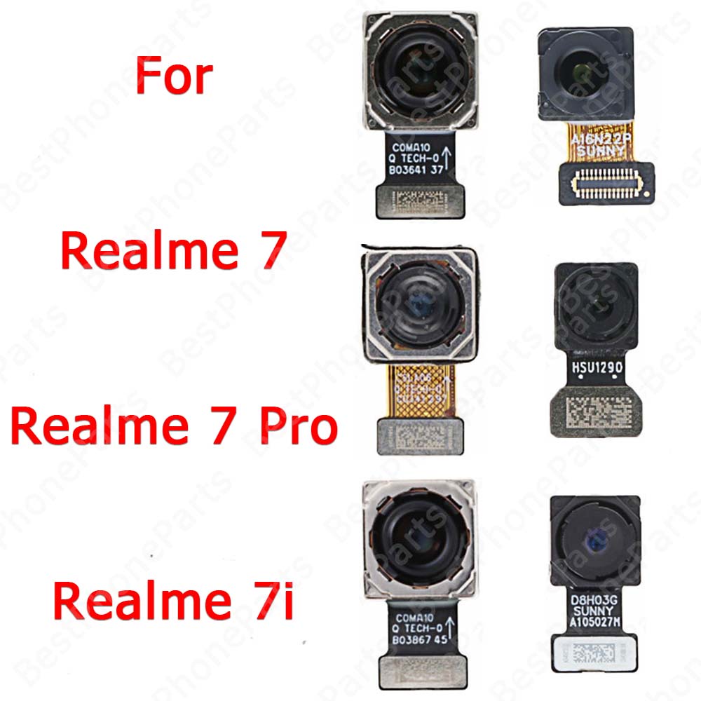 Front Rear Selfie Original Back View Big Camera Module For Realme 7 Pro ...