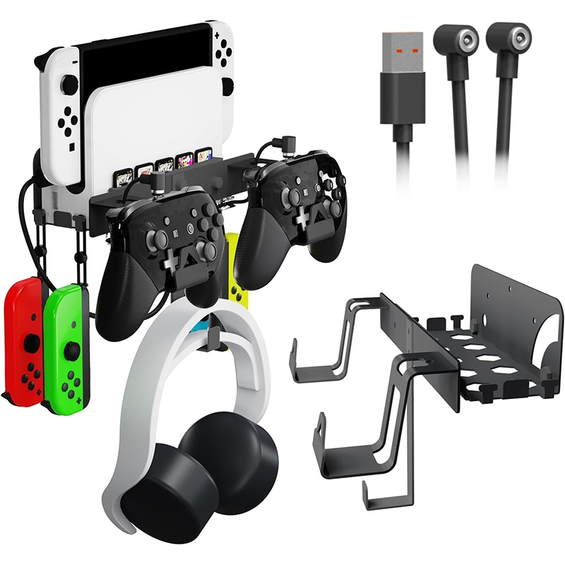 Brackets kit Compatible with Nintendo Switch/Switch OLED Wall Mount ...