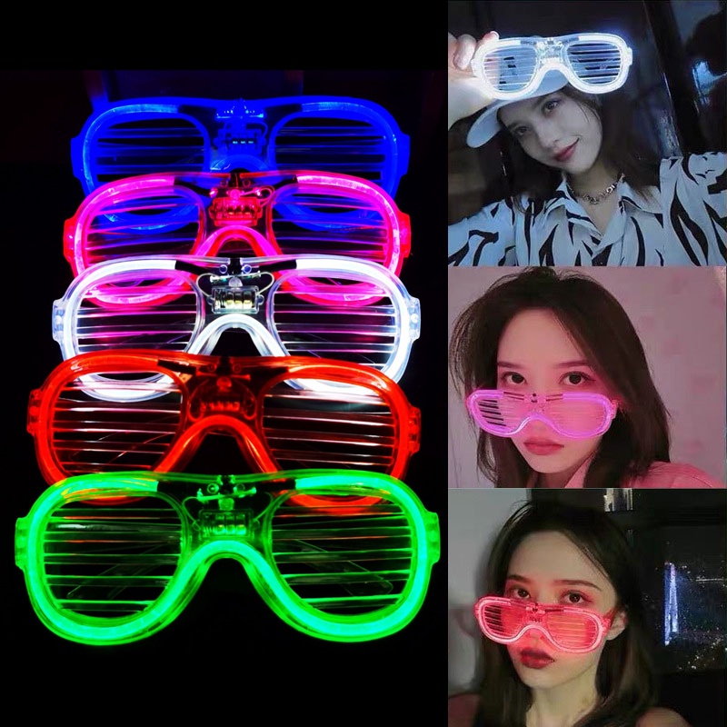 Led Glasses Neon Party Flashing Glasses Bar Party Concert Props ...