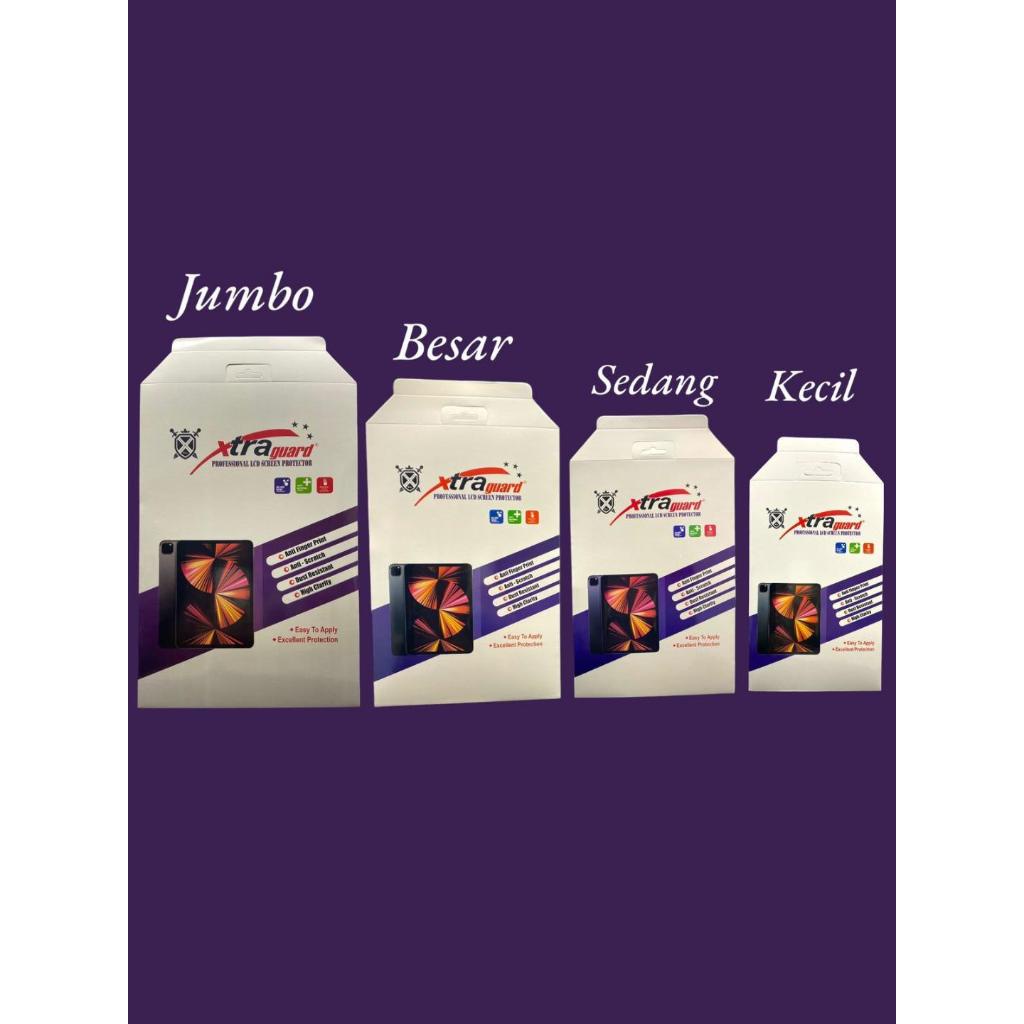 MINIMAL Tempered Glass Tablet Cardboard Packing in 4 Sizes (Minimum 10 ...