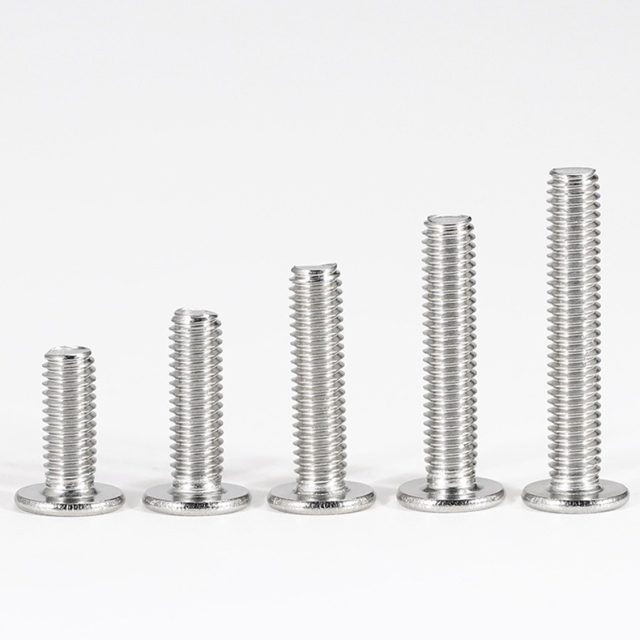 M10/m12 SUS304 Thin Countersunk Head Hexagon Socket Large Flat Head Bolt CM Hexagon Socket Screw ...