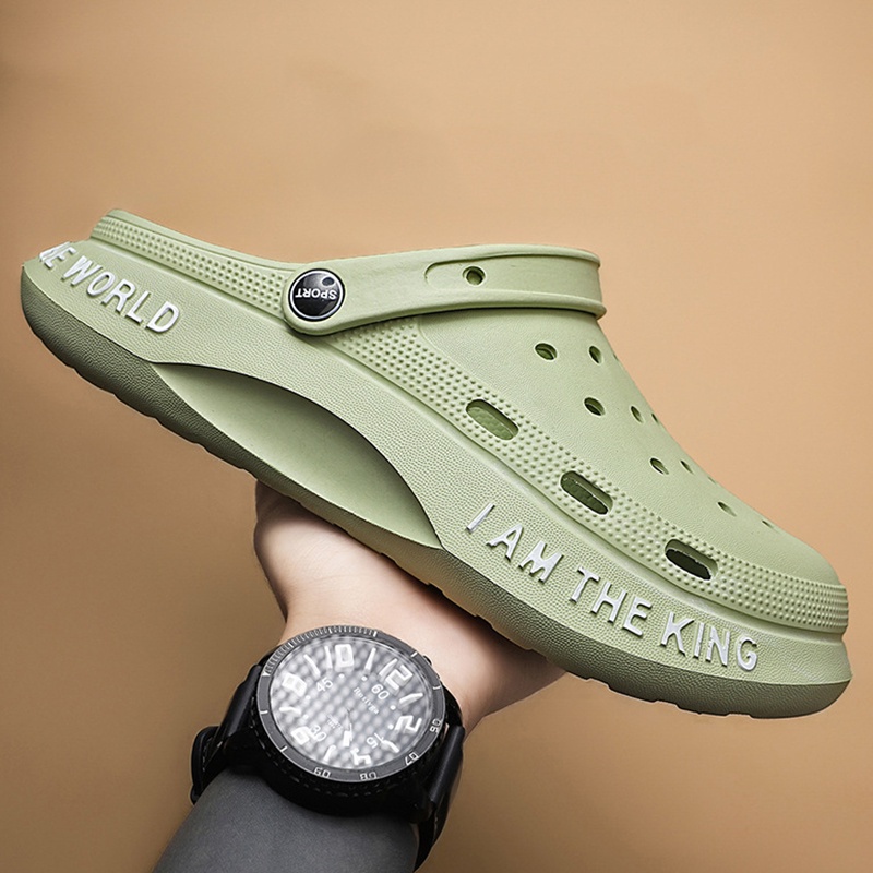 High Quality Fashion 1:1 Men Crocs Sandals Foam Runner Women Foam Yeezy ...