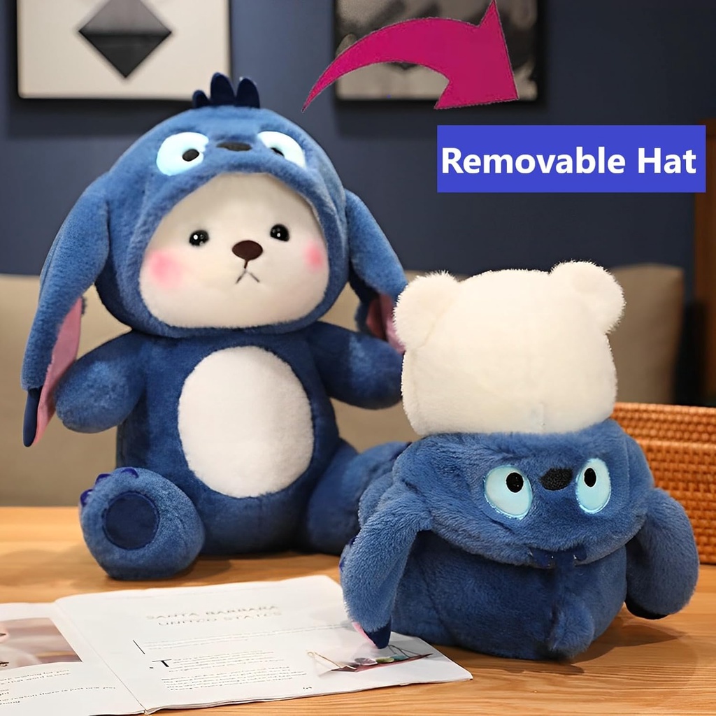 Soft stuffed Funny Teddy Bear Plush Toy Cute Pink Teddy Bear with ...