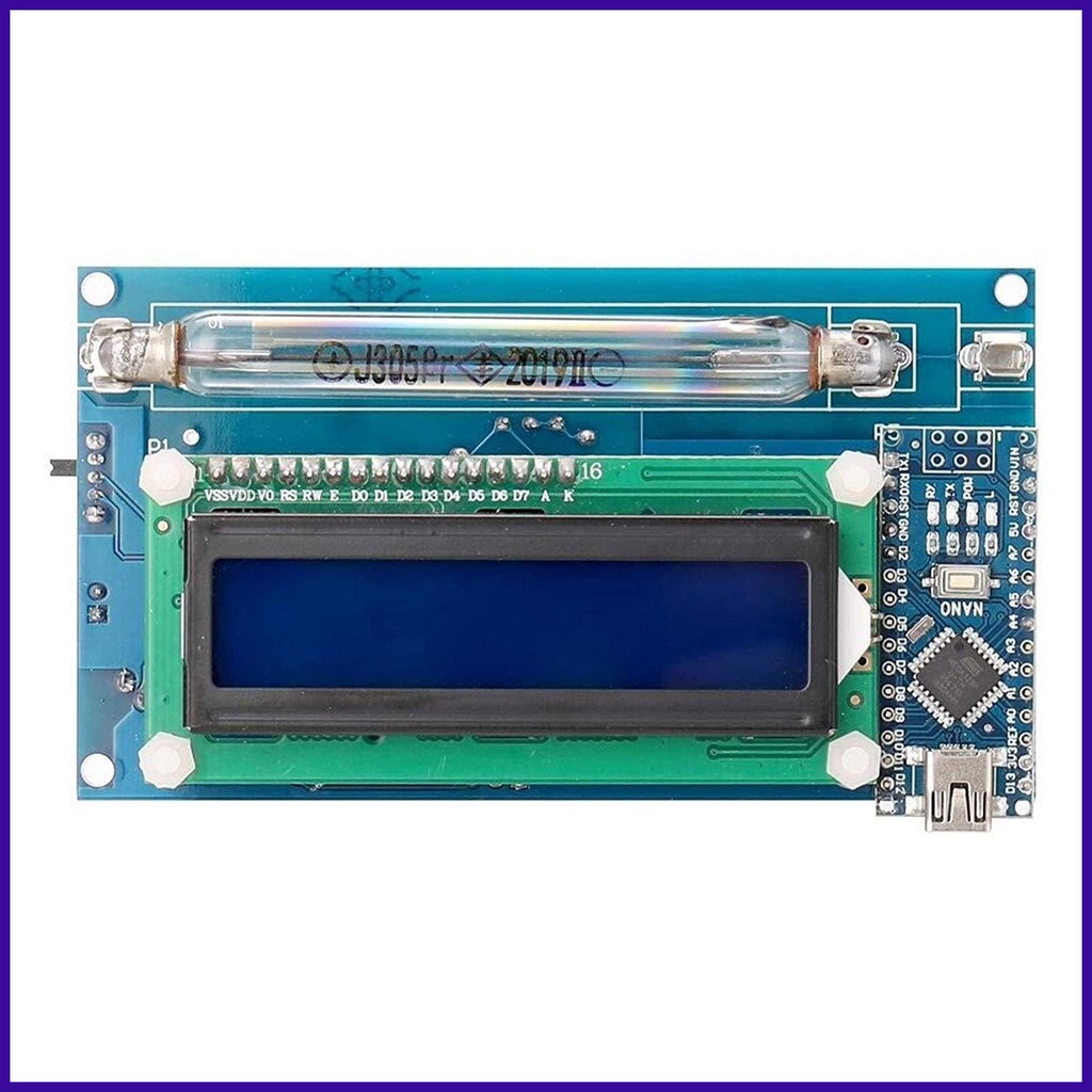 DIY Nuclear Radiation Detector Kit Nuclear Radiation Detector With LCD ...