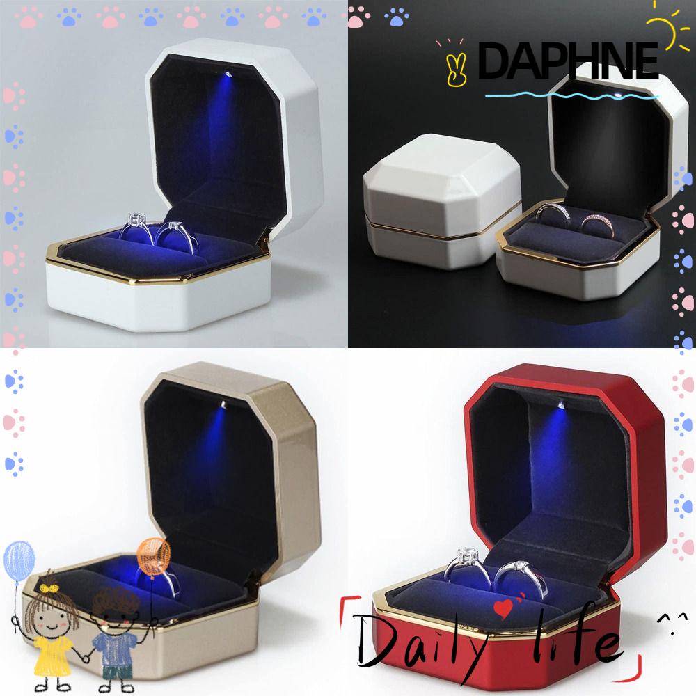 DAPHNE Couple Ring Box, Luxury Jewelry Jewelry Organizer Wedding Ring ...