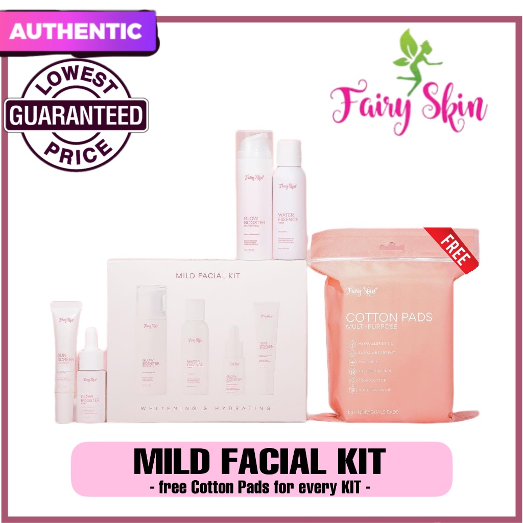 【hot sale】 AUTHENTIC FAIRYSKIN Mini Mild Facial Kit /Premium ...