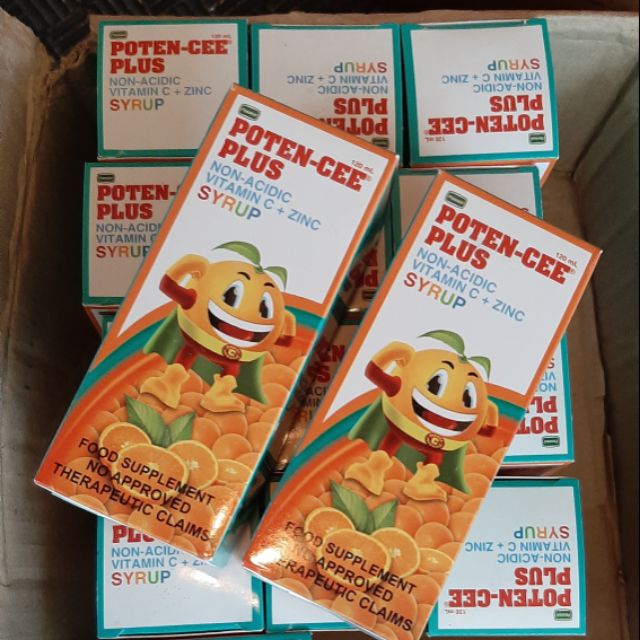 ♞POTENCEE PLUS SYRUP (Vit C plus zinc) | Shopee Philippines