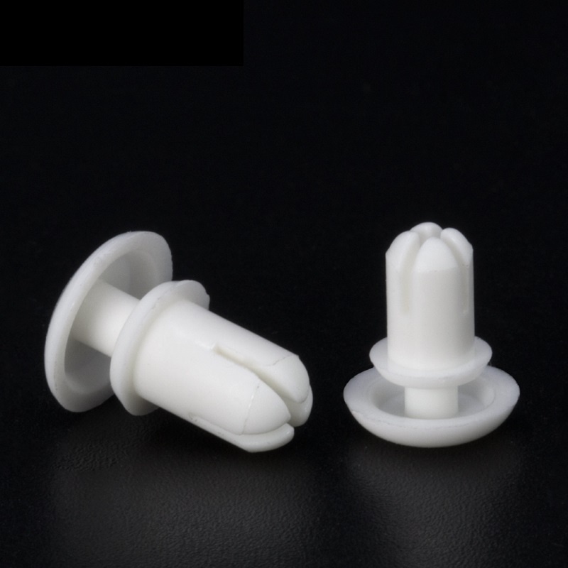 White Nylon Rivets Pressing Button Plastic R Type/Type PC Plate Plastic ...