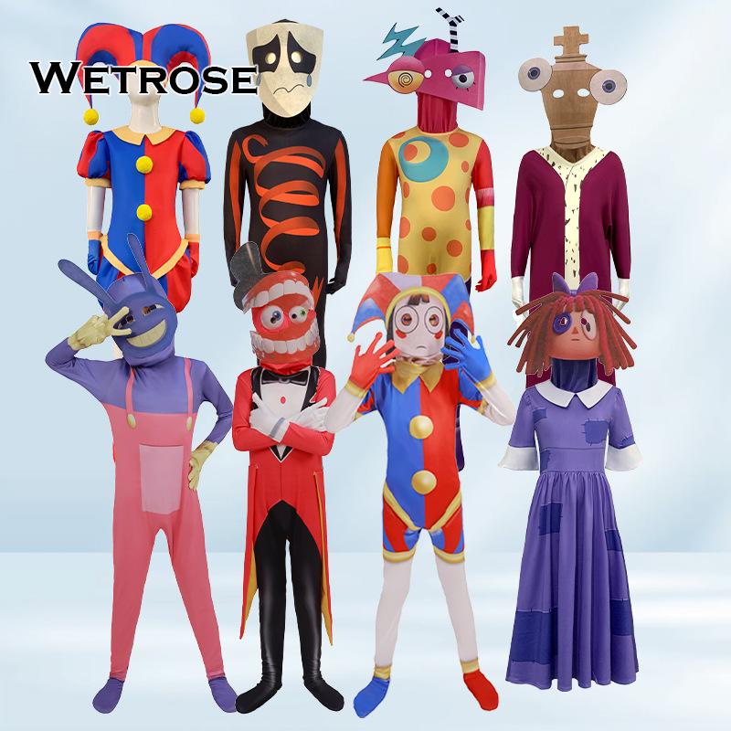 [Wetrose] The Amazing Digital Circus Zooble Gangle Kinger Cos Suit ...