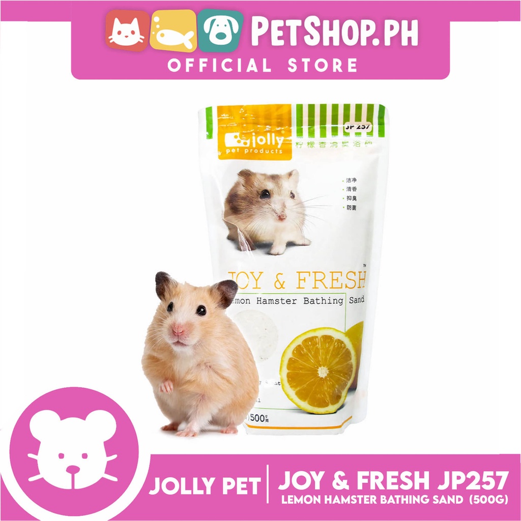 ♞Jolly Pet Joy And Fresh Hamster Bathing Sand 500g (Lemon) | Shopee Philippines