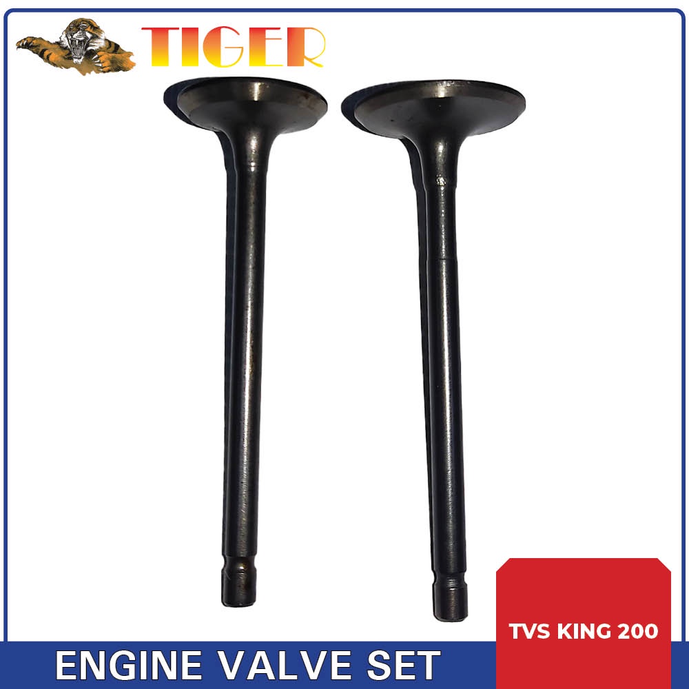 TIGER TVS KING 200 Intake & Exhaust Engine Valve Set (2 pcs) | Shopee ...