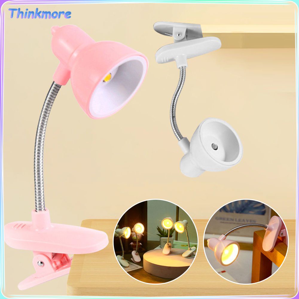 Mini Book Light Led Clamp Reading Lamp Bedside Table For Bedroom Study ...