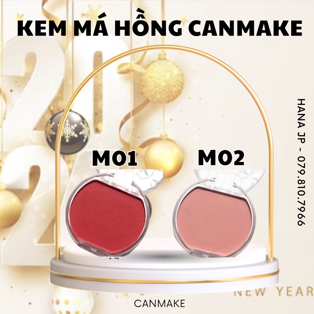 [NEW Color 2023] Canmake Cream Cheek Blush | Shopee Philippines