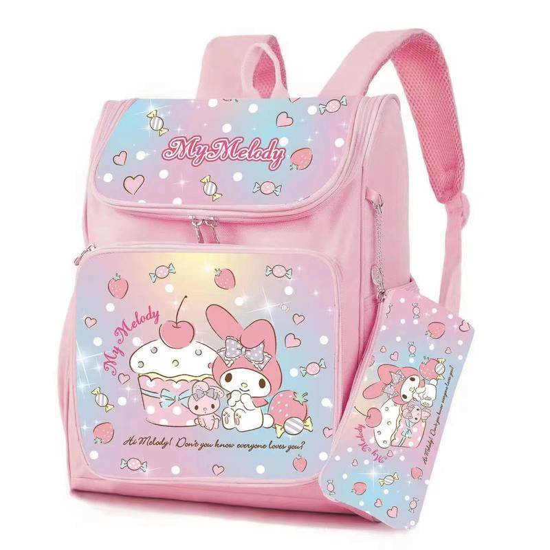 Sanrio Hello Kitty My Melody Kuromi Cinnamoroll Backpack For Baby Girl ...