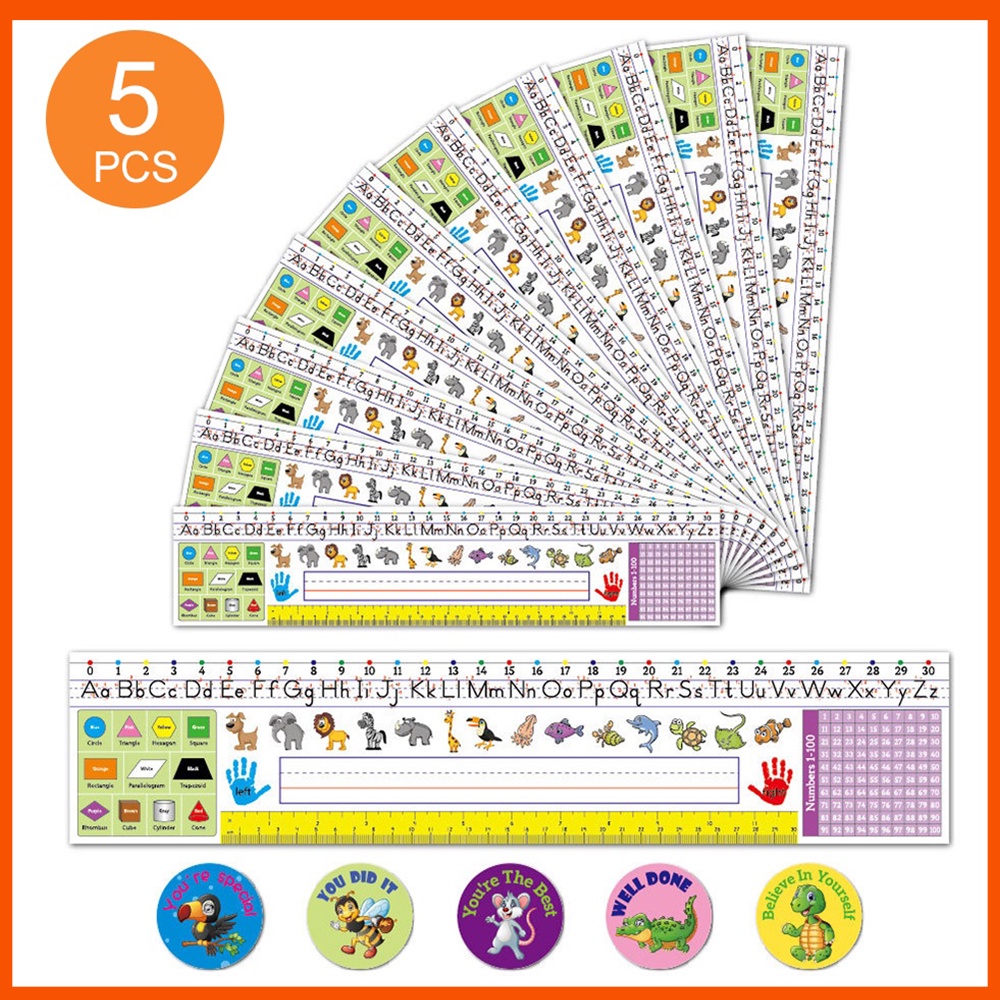 5 Pcs Desk Name Tags Multipurpose Manuscript Name Plates Alphabet shape ...