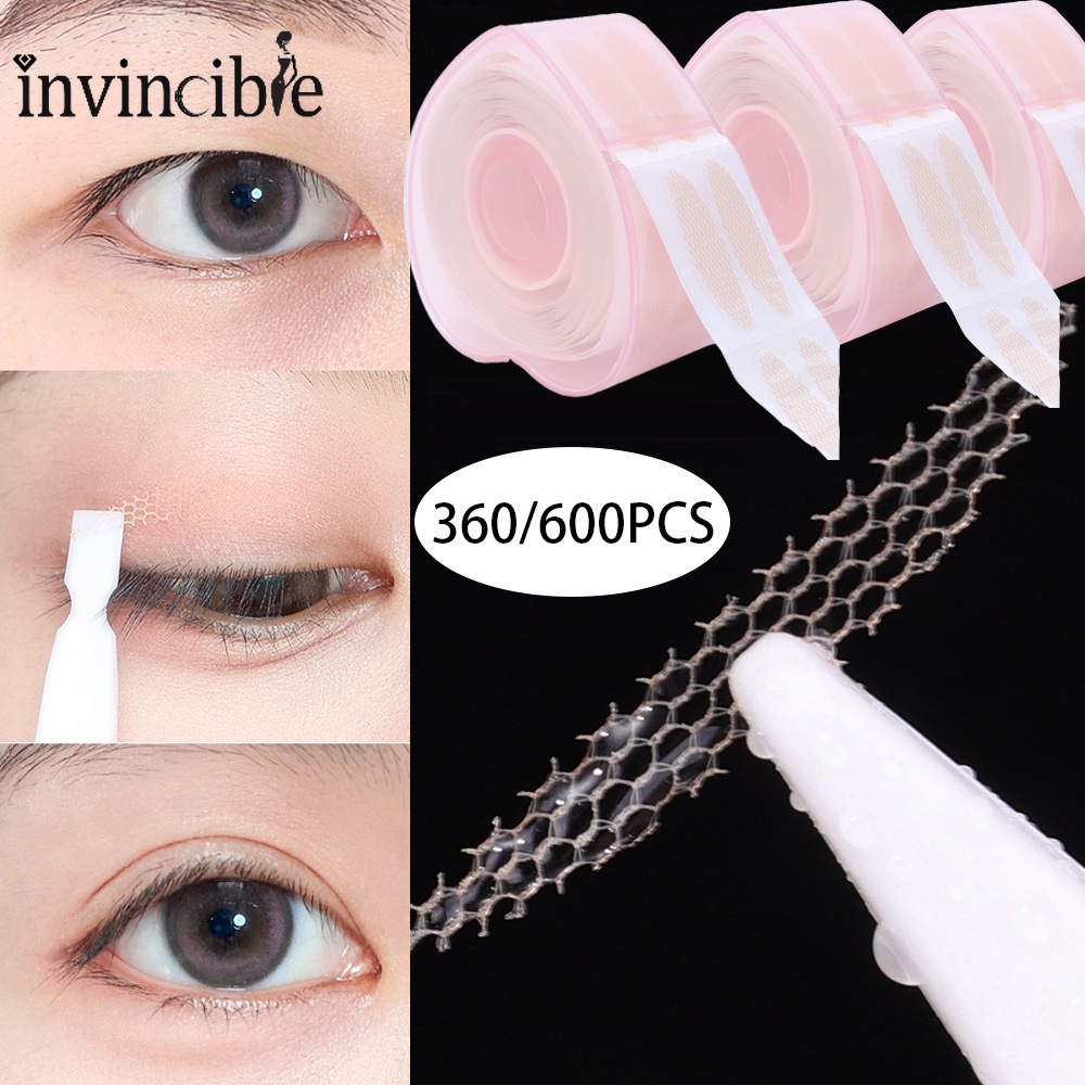 3 Types Self-Adhesive Transparent Invisible Eyelid Stickers Slim/Wide ...