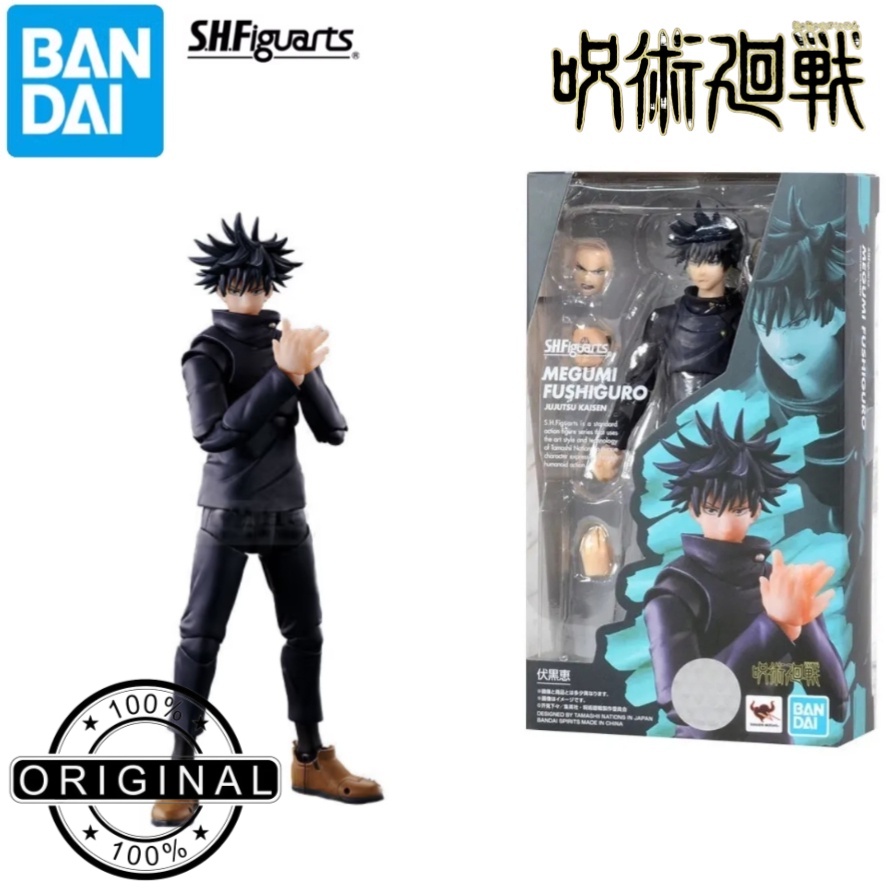 【In Stock】BANDAI S.H.Figurarts Shf Megumi Fushiguro Jujutsu Kaisen ...