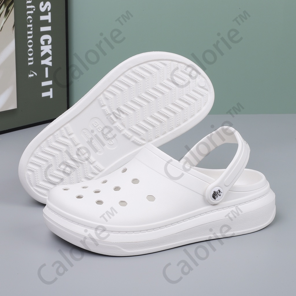 Calorie Jibbitz Sandals Collection Soft Thick Soled Lite Hole Shoes ...