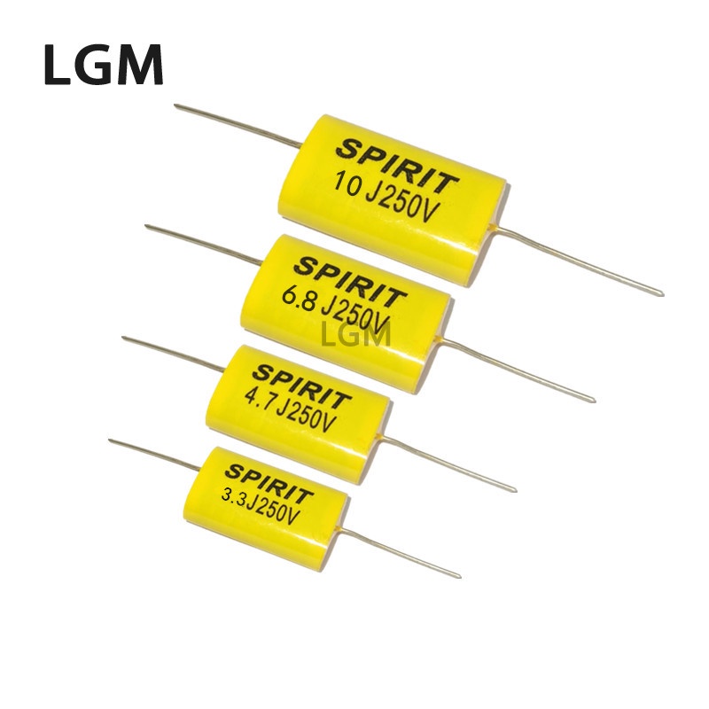 2Pcs Original 2.2uF 3.3uF 4.7uF 6.8uF 250V 400V Non Polar Condenser ...
