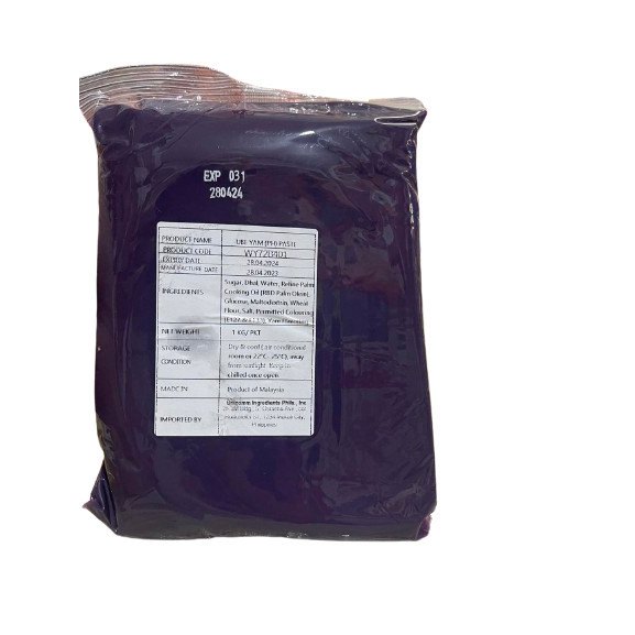 Unicomm Ube Yam Paste Filling from Malaysia 1 kg | Shopee Philippines