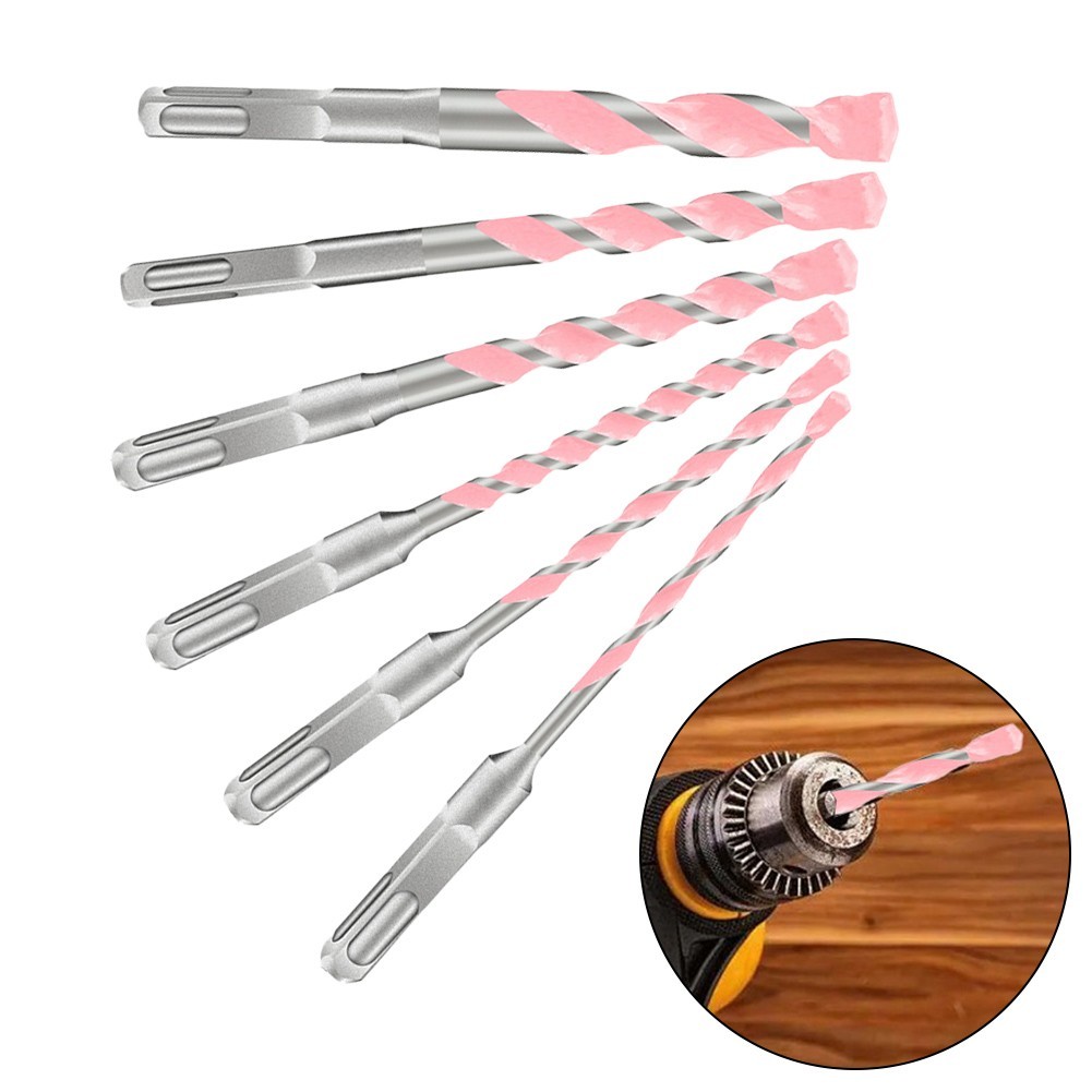 Masonry Solutions High Strength Square Shank Drill Bit Set Total Length ...