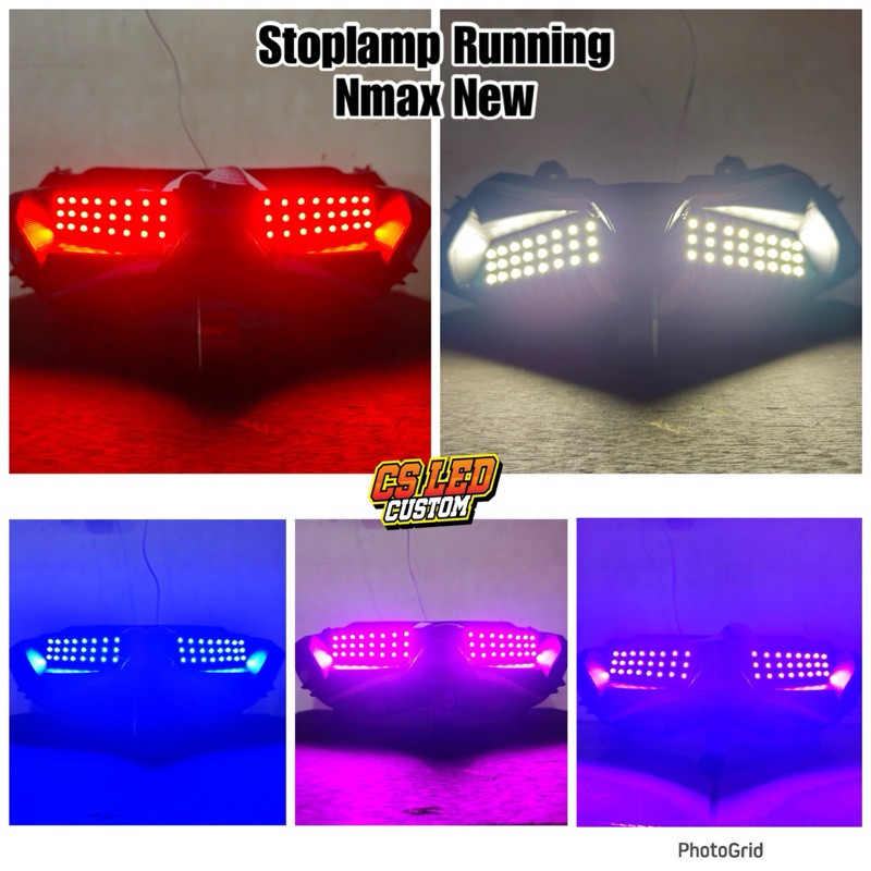 Stoplamp Running Stop Lamp Running Nmax New 2020-2024 11 Mode Automatic ...