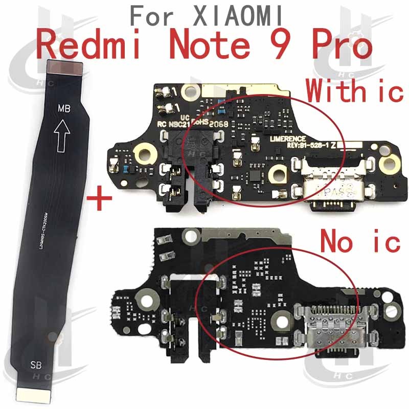 For Xiaomi Redmi Note 9 Pro Charger USB Connector Dock Charging Port ...