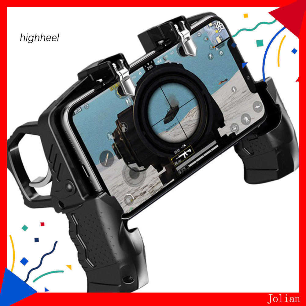 highheel Four Finger Linkage Mobile Phone Game Controller Button Handle ...