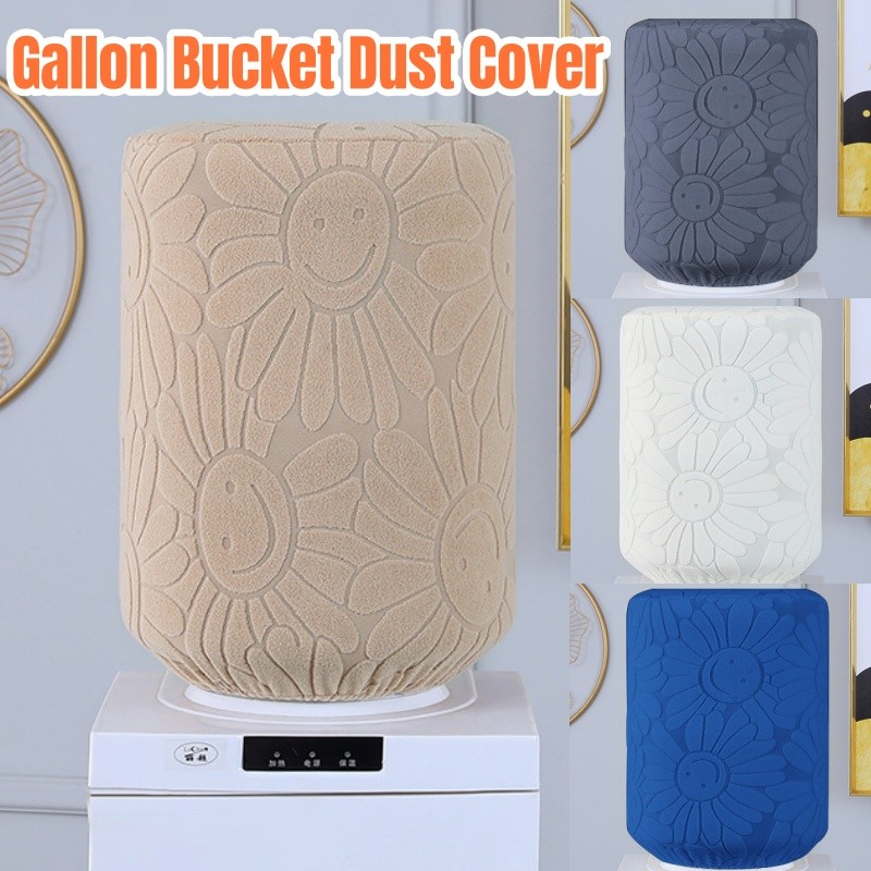 Water Dispenser Bottle Dust Proof Cover Smiley Face Durable Fabric ...
