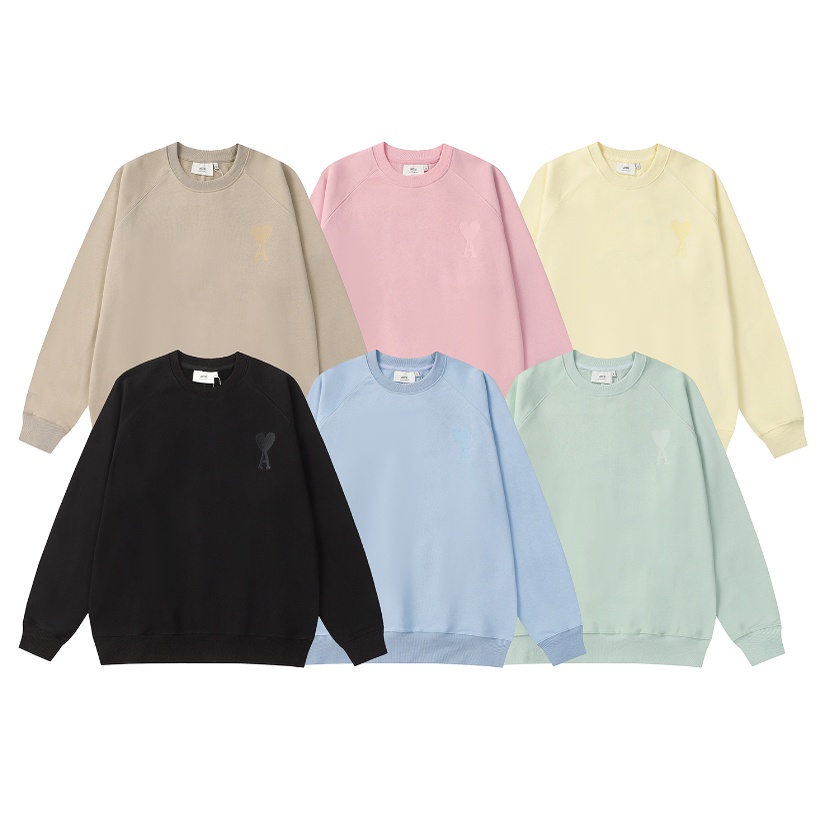 Men's and Women's Sweaters High Quality New Fashion Macaron Love ...