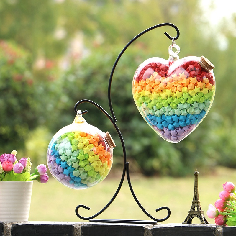 540pcs DIY Colorful Paper Star Folding Set Handicrafts Colorful Cartoon ...