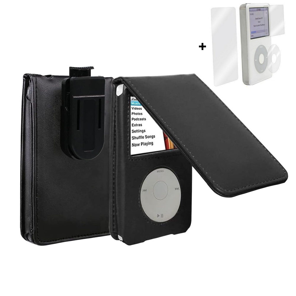 Leather Protective Shell Case Cover for Apple iPod Classic 6th 7th 80G ...